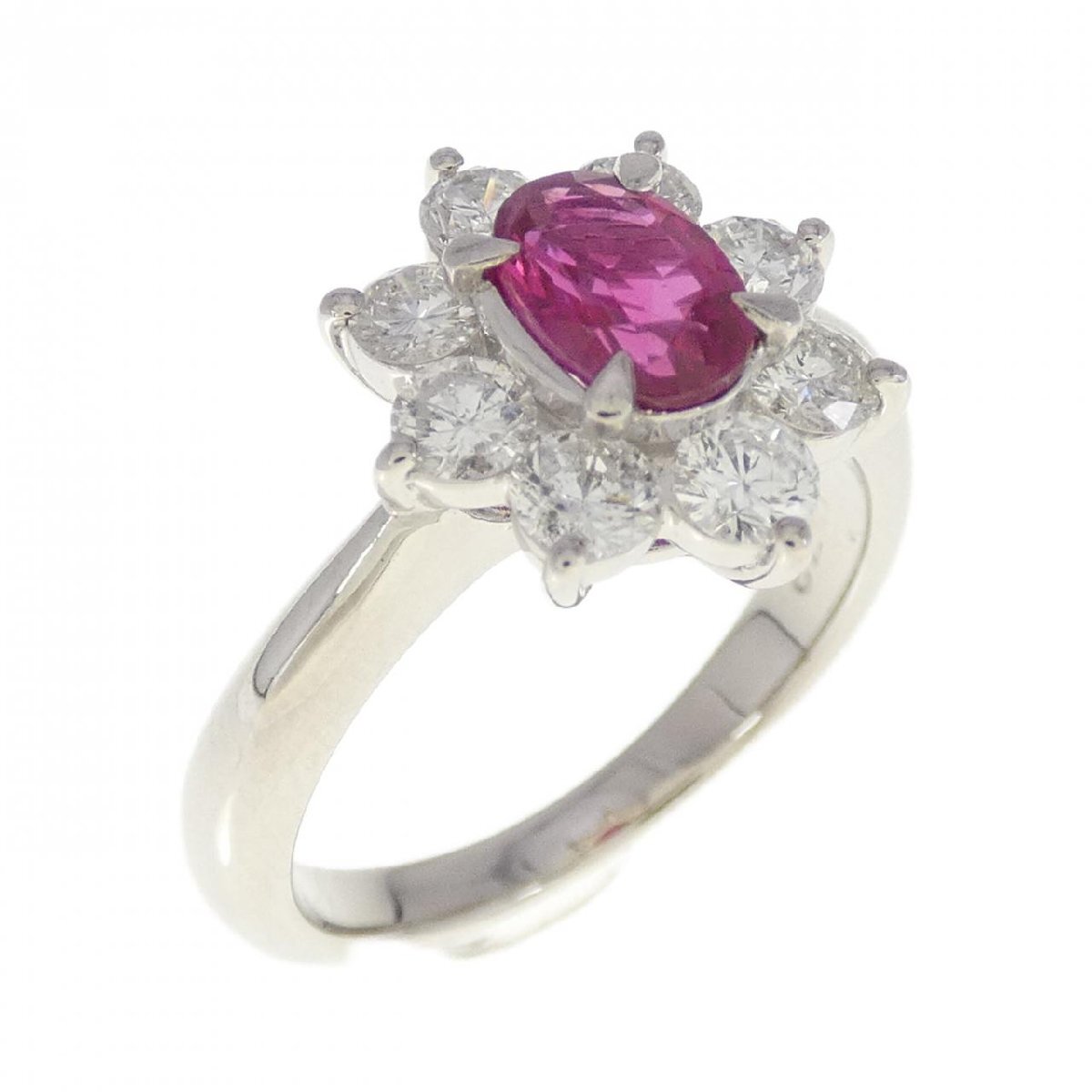 Yahoo!オークション - PT900 ルビー リング 0.66CT