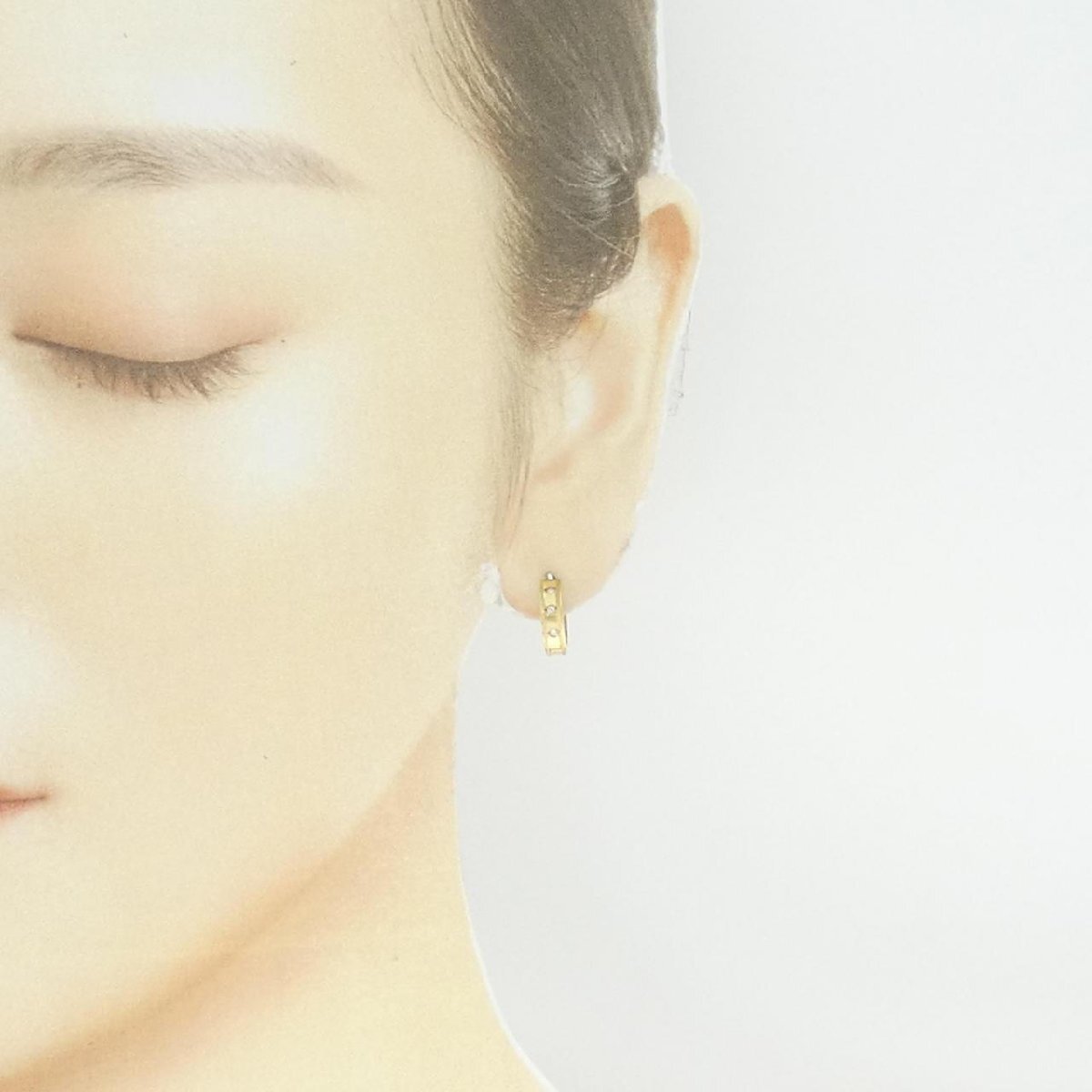 Yahoo!オークション - K18YG ダイヤモンド ピアス 0.08CT