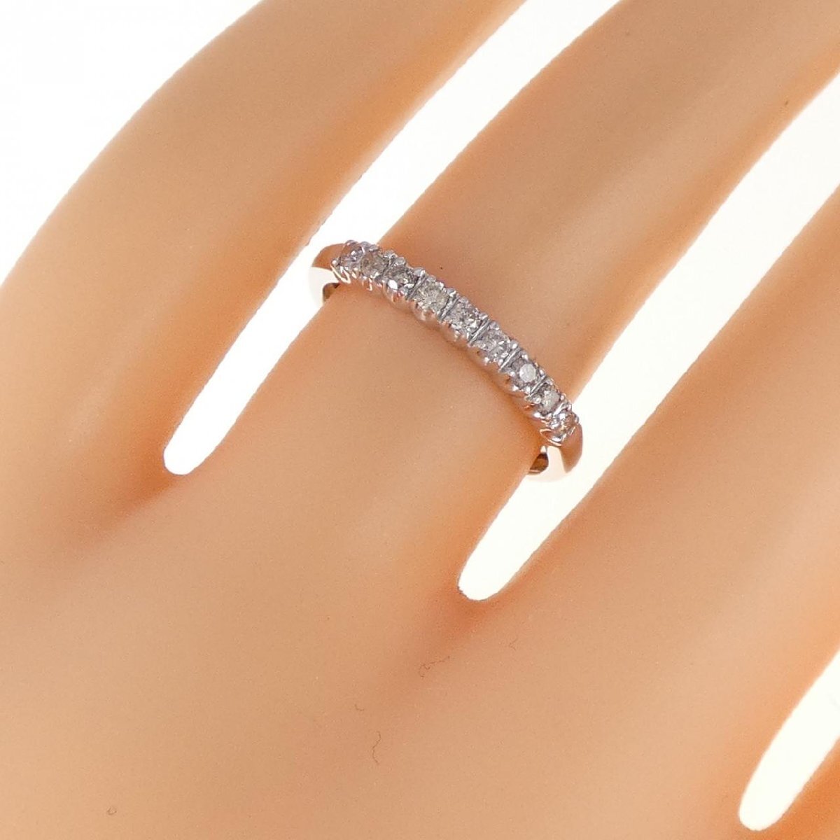 Yahoo!オークション - K14WG ダイヤモンド リング 0.20CT