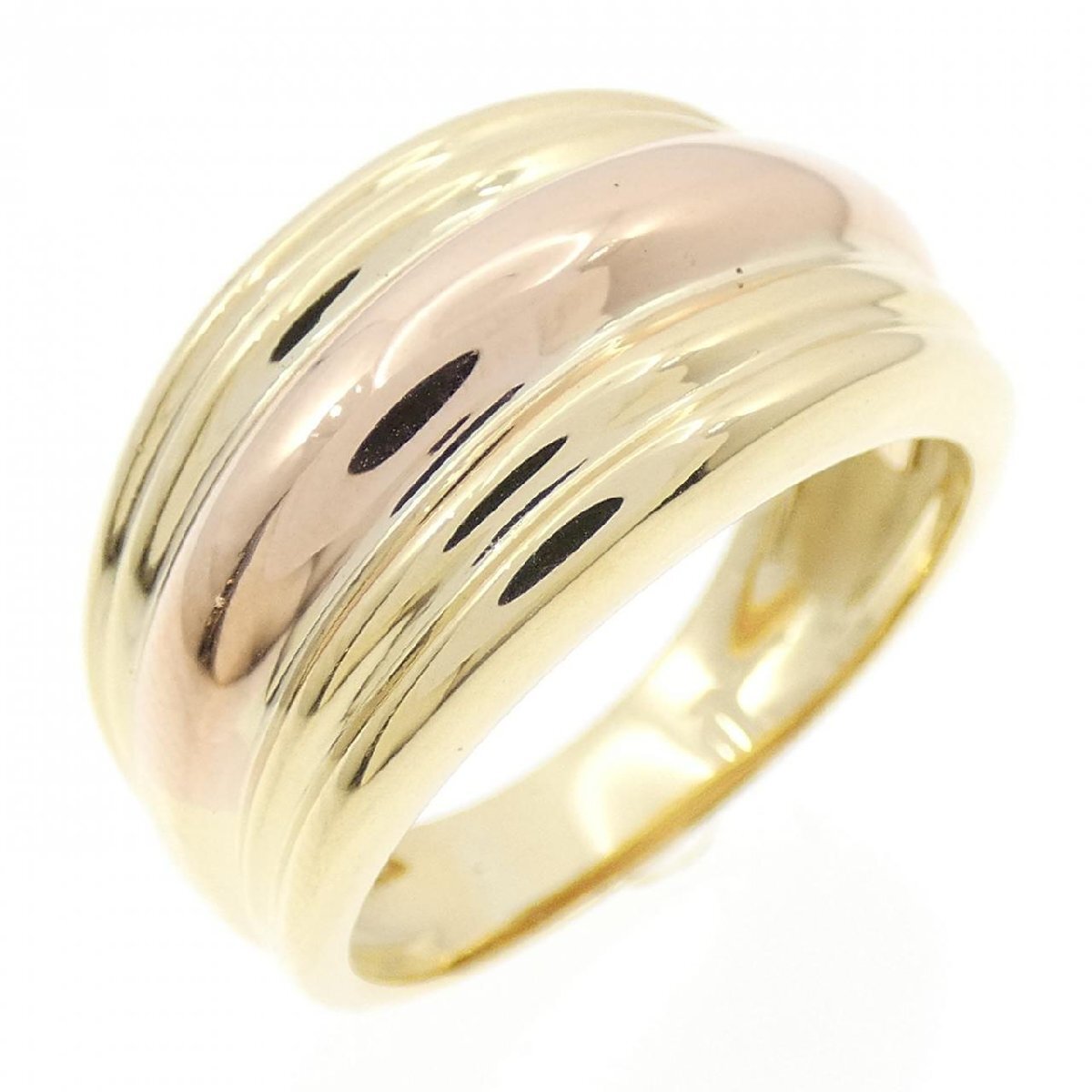 Yahoo!オークション - ウノアエレ 750YG/750PG リング