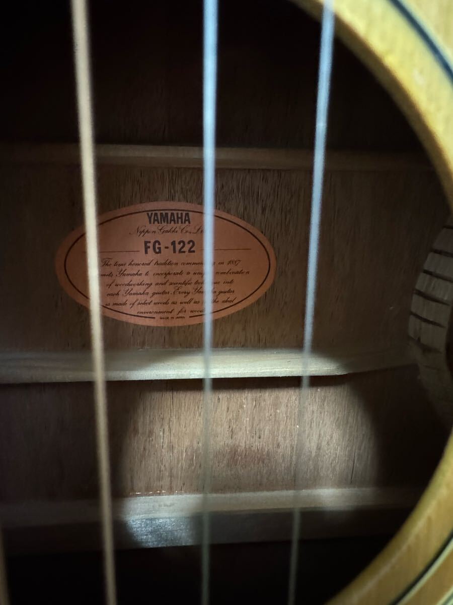 Yahoo!オークション - 【美品】ギター YAMAHA FG-122