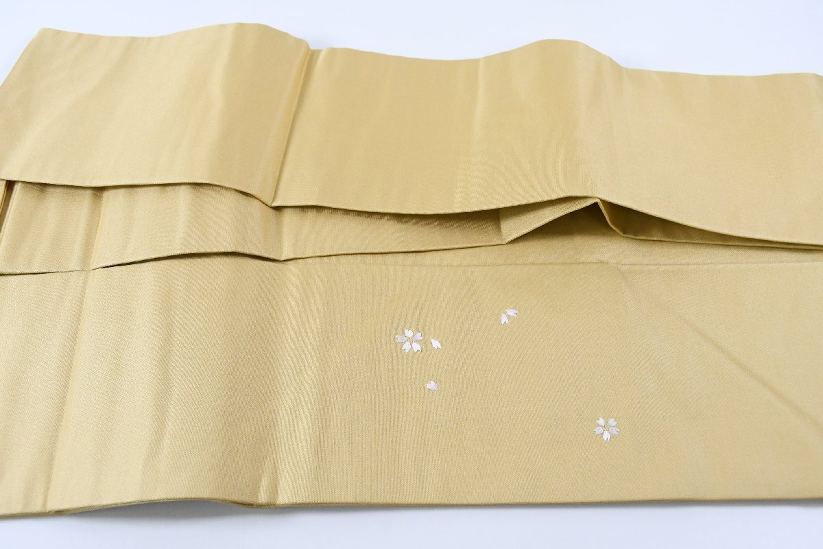 Yahoo!オークション - 名古屋帯 刺繍 源氏物語 貝 帯丈358cm 着物屋 ne...