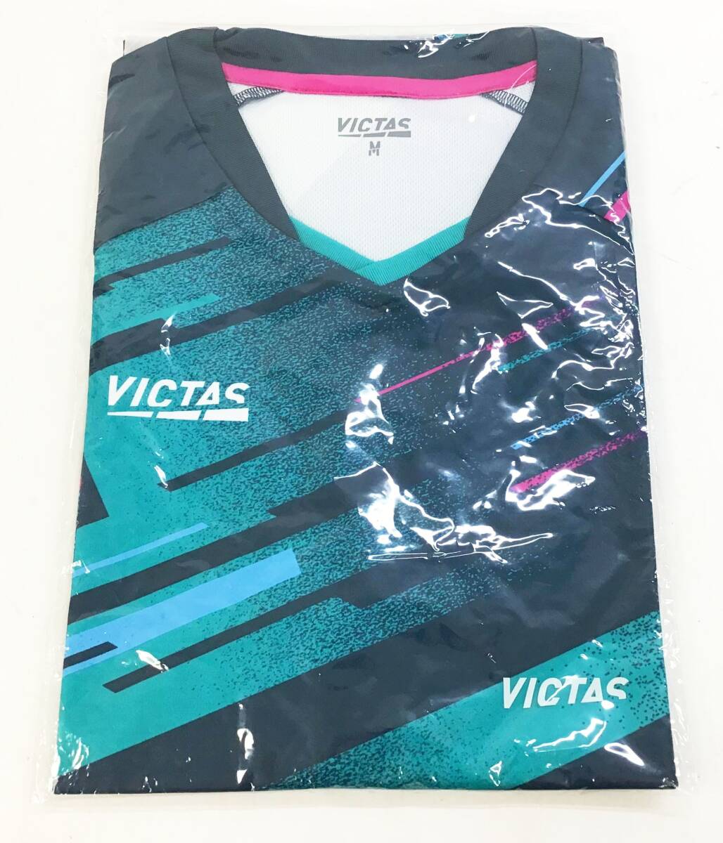 Yahoo!オークション - 未使用 タグ付き VICTAS Mサイズ ネイビー 卓球 ...