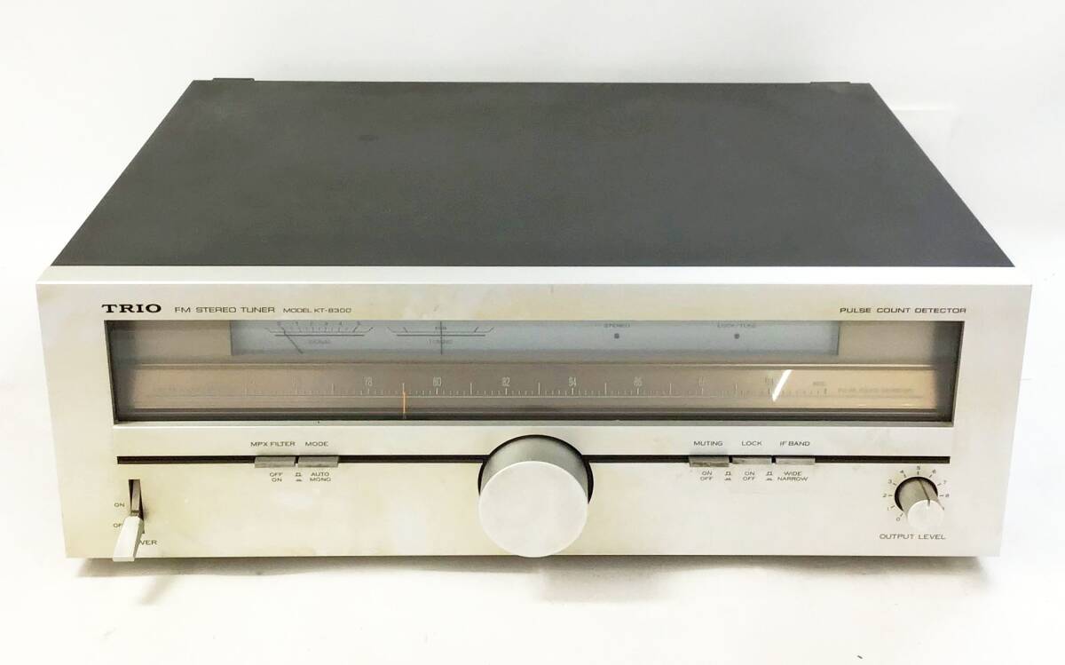 Yahoo!オークション - TRIO KT-8300 FM STEREO TUNER ステレオチューナ...