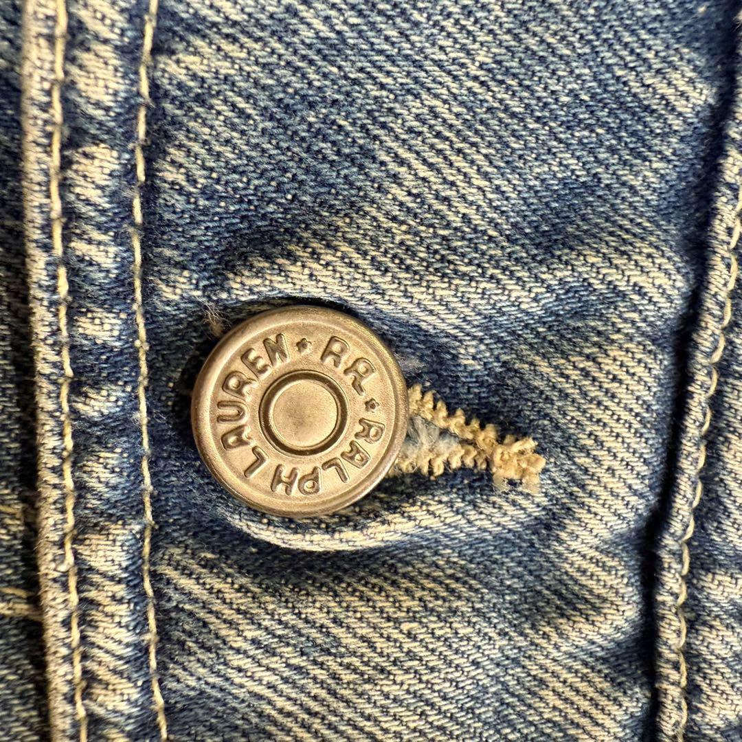 Yahoo!オークション - 【激レア】90s RRL 3星 トラッカージャケット（X...