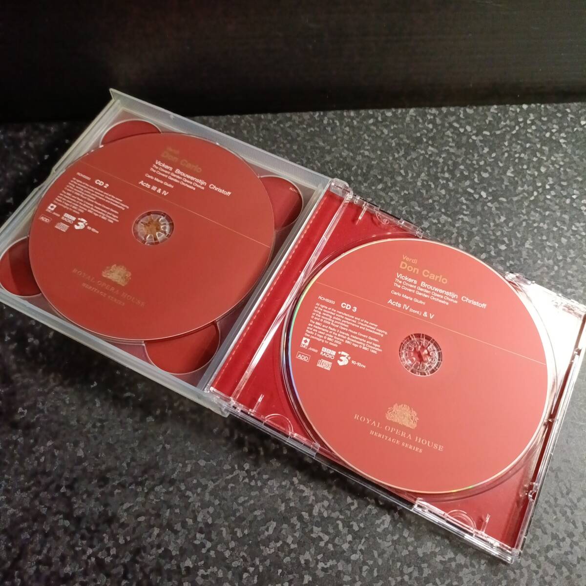 Yahoo!オークション - f（3CD）ジュリーニ ヴェルディ ドン・カルロ Gi...