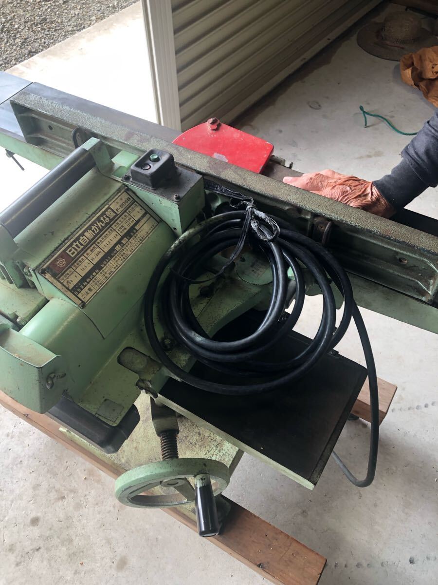 Yahoo!オークション - 日立 自動かんな盤F-505B 稼動品 通電OK 100V