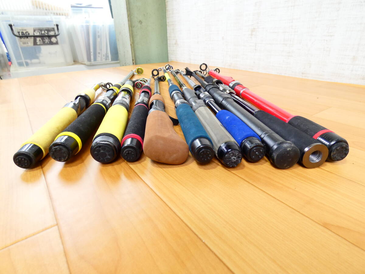 Yahoo!オークション - 【USED TRGRなど パックロッド11本まとめ テレス...