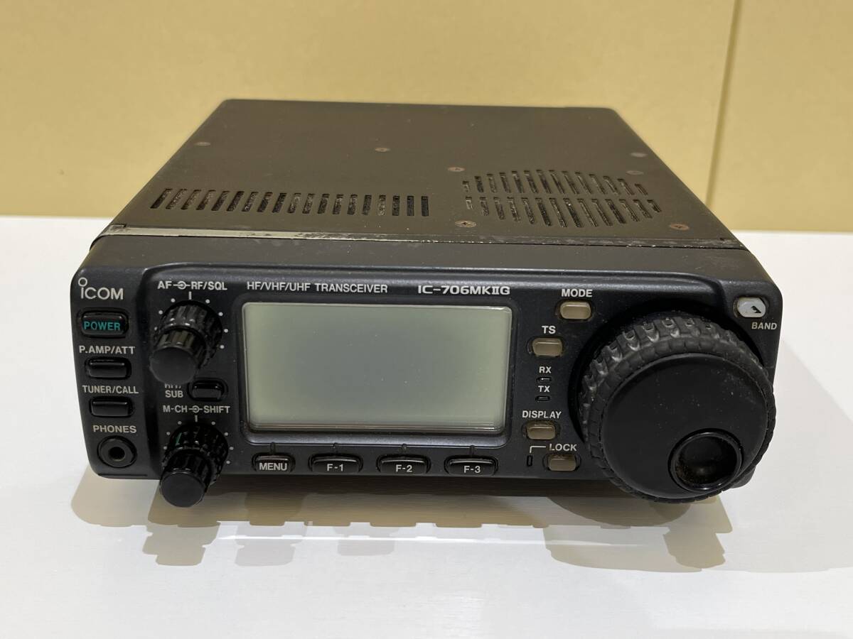 Yahoo!オークション - 【5709】アイコム IC-706MKIIG 無線機 動作未確...