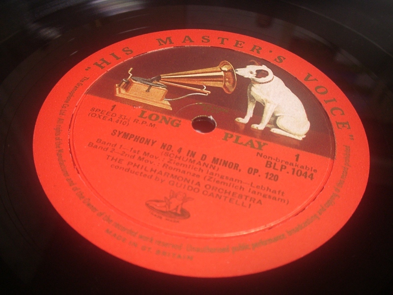 Yahoo!オークション - カンテッリ/シューマン Sym4 (英)EMI初期重量フ...