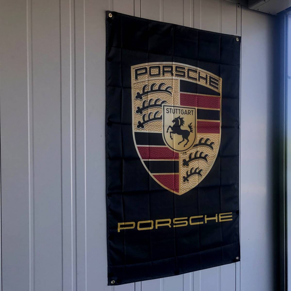 Yahoo!オークション - ガレージ装飾仕様 P57 ポルシェ旗 ポルシェバナ...