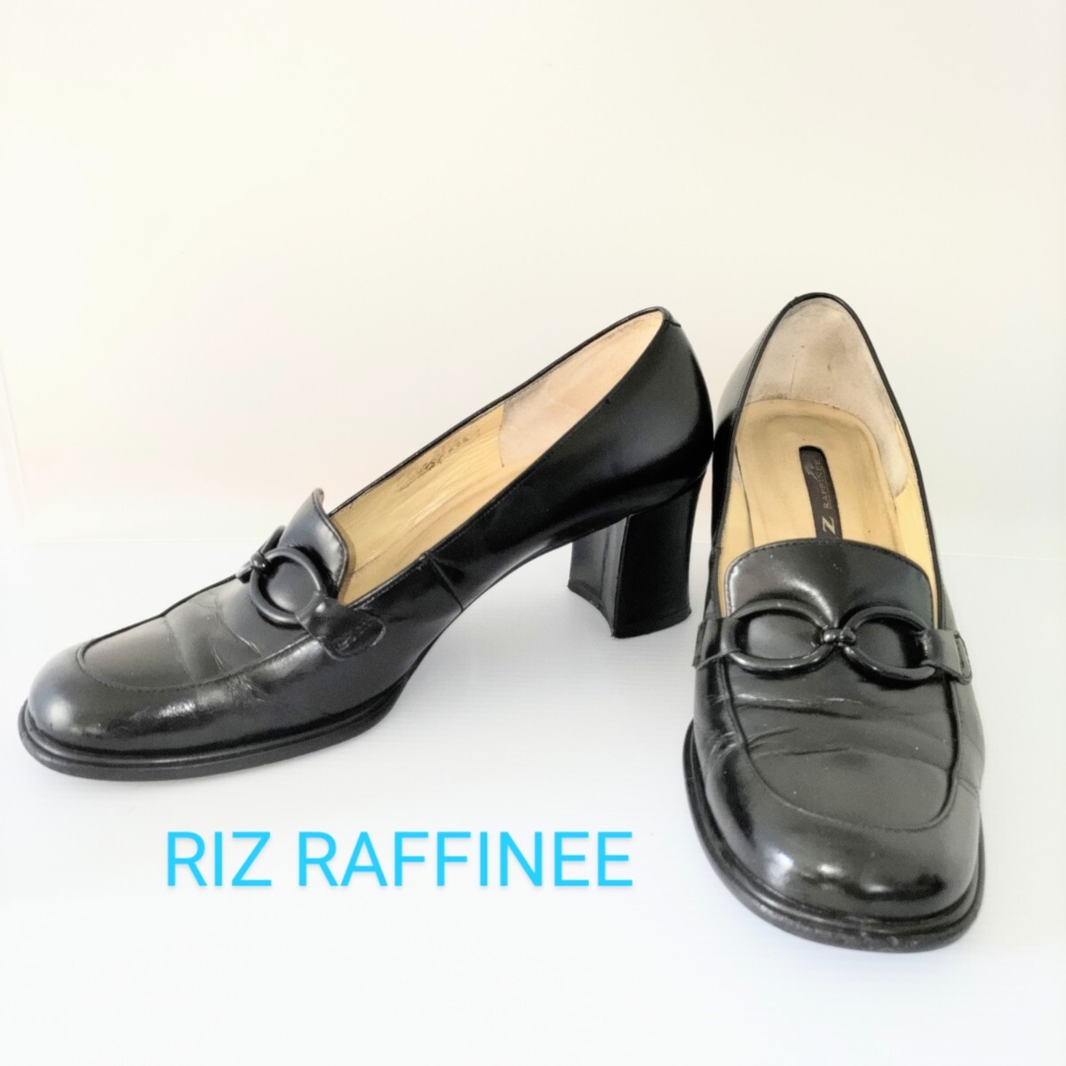 Yahoo!オークション - リズ ラフィーネ RIZ RAFFINEE ローファー型 太...