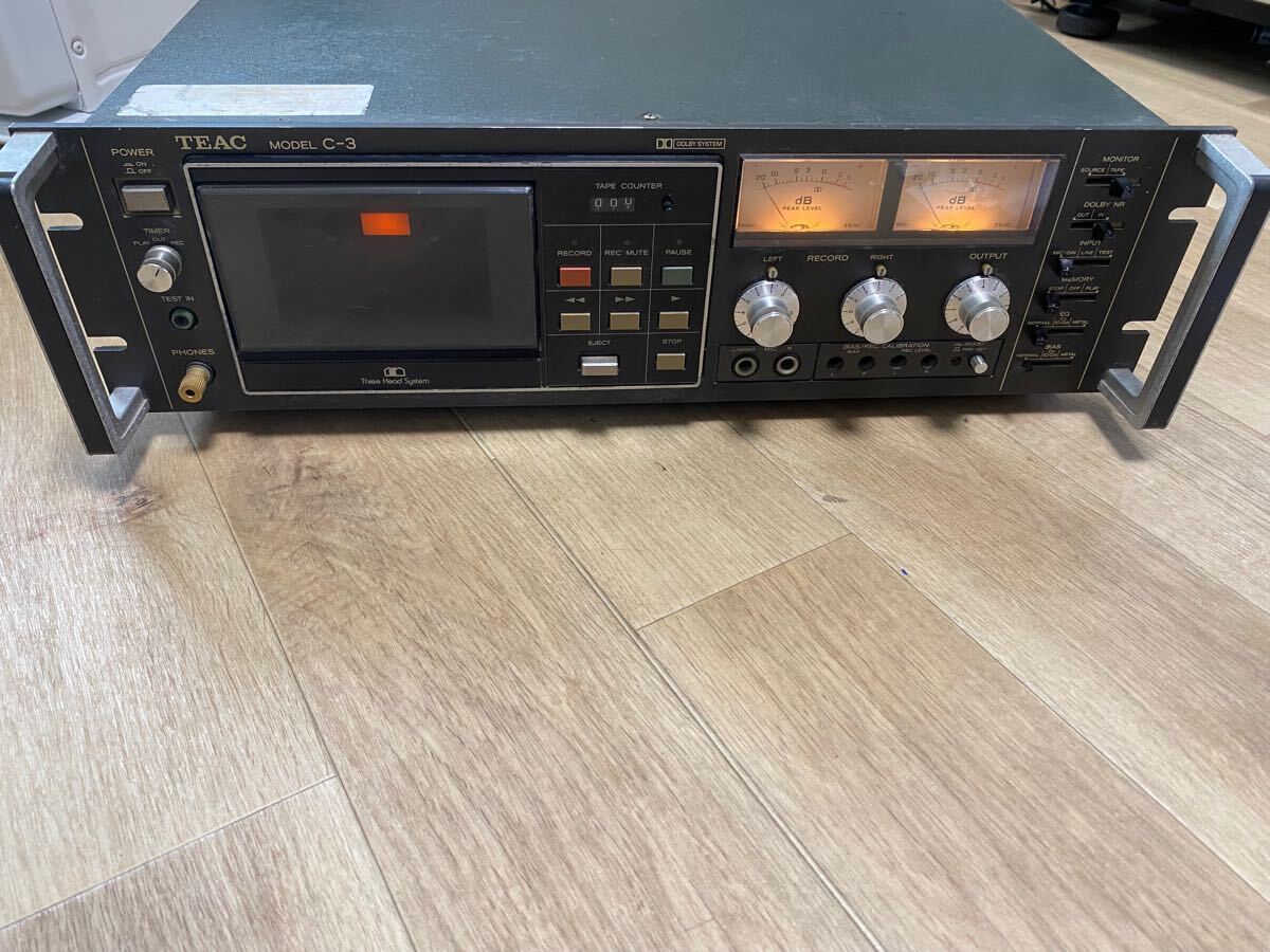 Yahoo!オークション - TEAC C-3 カセットデッキ