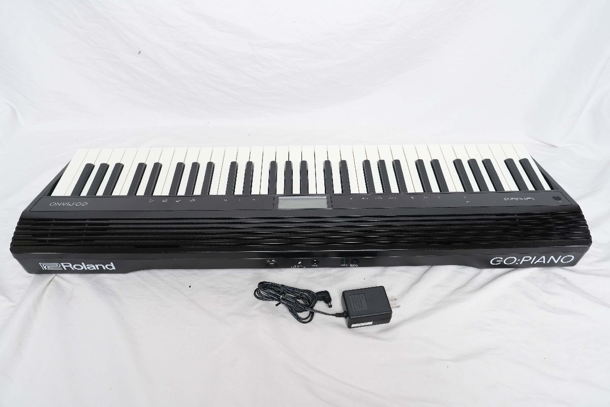Yahoo!オークション - ROLAND GO PIANO GO-61P Black コンパクト電子...