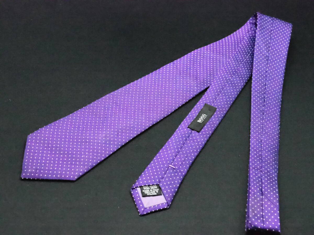 Yahoo!オークション - 美品【HUGO BOSS ヒューゴ ボス】 E2424 パープ...