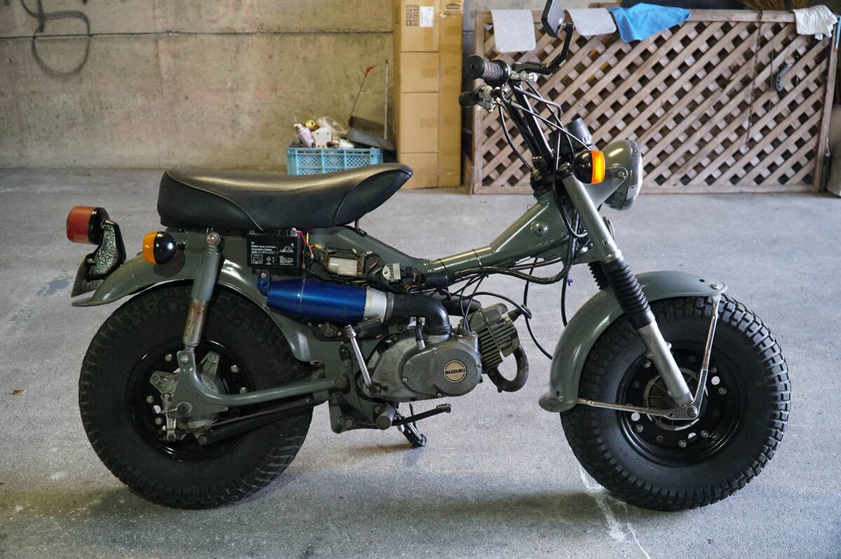 Yahoo!オークション - 実動車 SUZUKI スズキ RV50 バンバン50 レストア...
