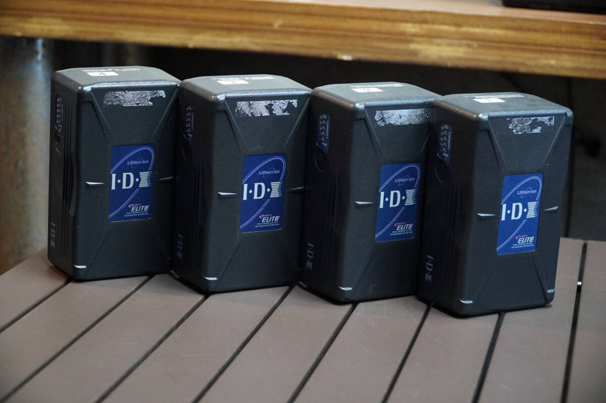 Yahoo!オークション - IDX Vマウントバッテリー ジャンク 4個セット E...