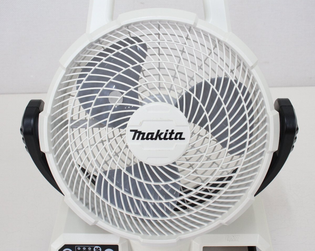 Yahoo!オークション - kw01 マキタ 充電式ファン CF203D 235mm 18V/14....