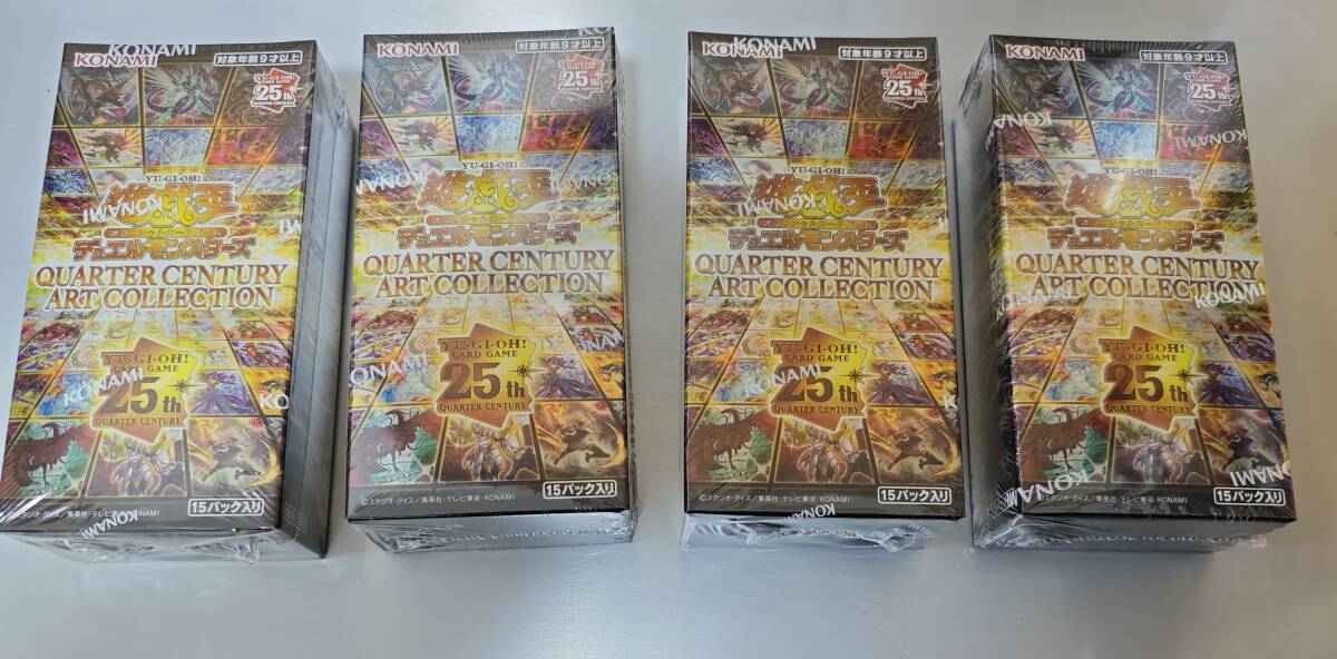 4box 遊戯王OCG クォーターセンチュリーアートコレクション yugioh QUARTER CENTURY ART COLLECTION(パック、ボックス、特殊セット)｜売買された ...