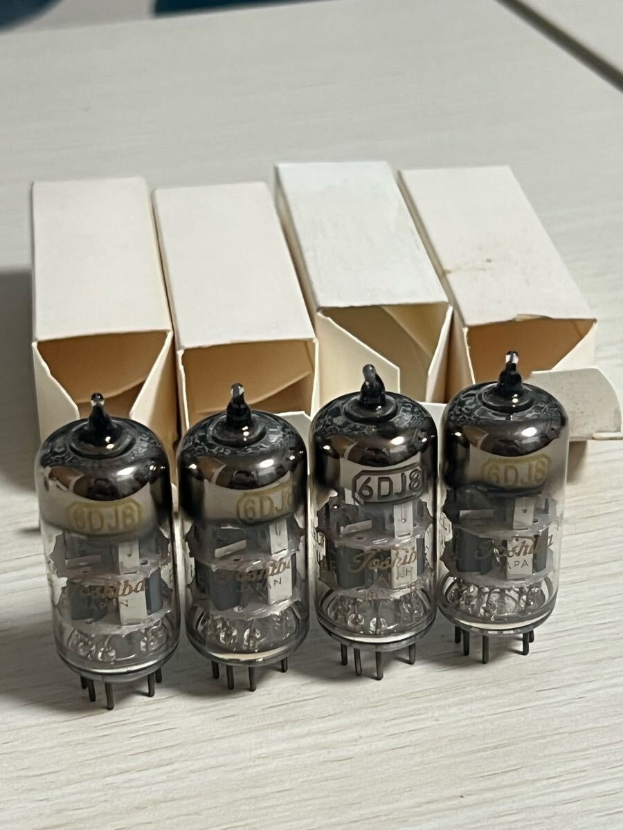 Yahoo!オークション - 6DJ8 4本 東芝 試験済み 真空管 M3624