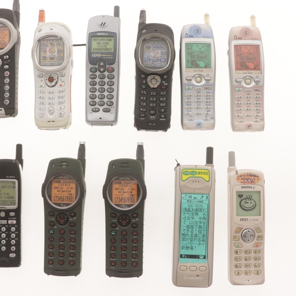 Yahoo!オークション - エーユー IDO cdmaOne DIGITALモックアップ 25...