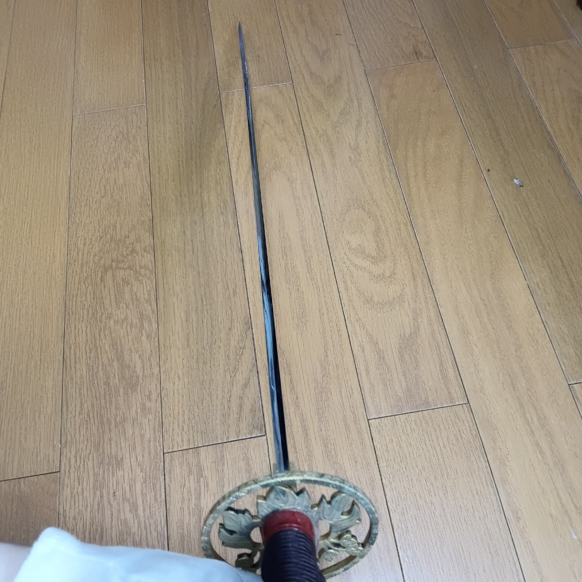 Yahoo!オークション - 1円 Z523 模造刀 日本刀 全長約104cm 刃渡約73cm...