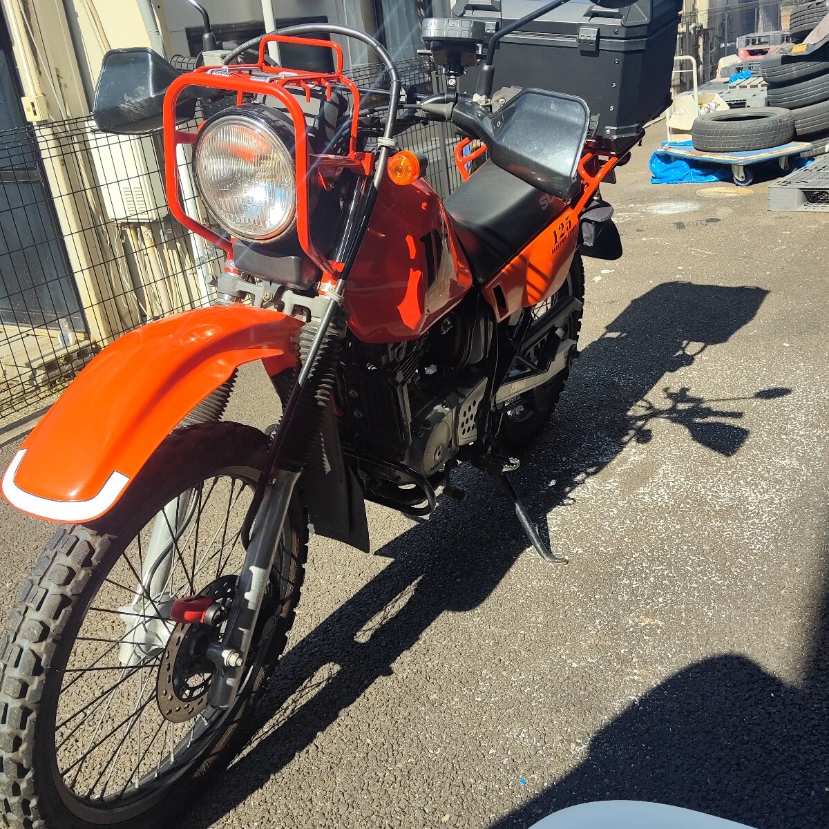 Yahoo!オークション - DF125E 程度かなり良好 自賠責4年以上 走行11000...