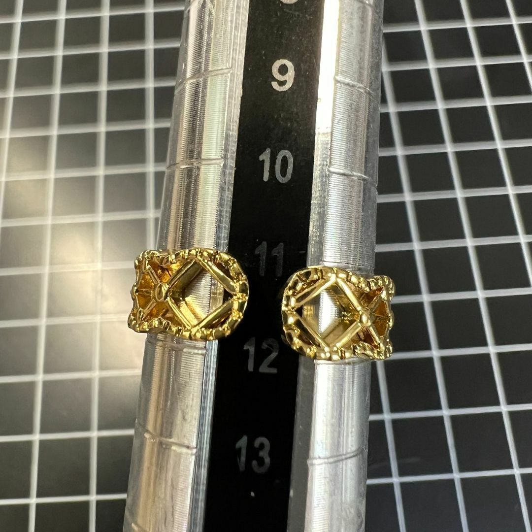 Yahoo!オークション - A661 匿名配送 指輪 レディース ゴールド 網目 ...