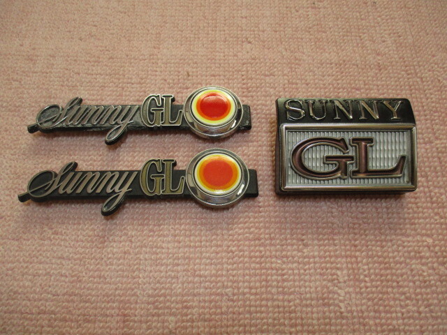 Yahoo!オークション - 希少 210 サニー GL エンブレム セット