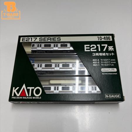1円〜 ジャンク KATO Nゲージ 10-496 E217系 3両増結セット(鉄道模型)｜売買されたオークション情報、yahooの商品情報をアーカイブ公開 - オークファン（aucfan.com）