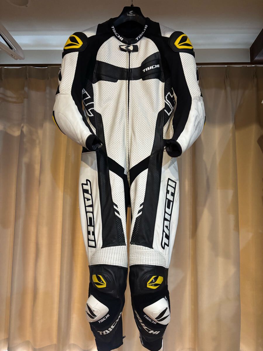 RSタイチ GP-WRX R305 革ツナギ レザースーツ MW 50 MFJ公認 NXL305WH01MW レーシングスーツ(Mサイズ)｜売買されたオークション情報、yahooの商品情報を ...