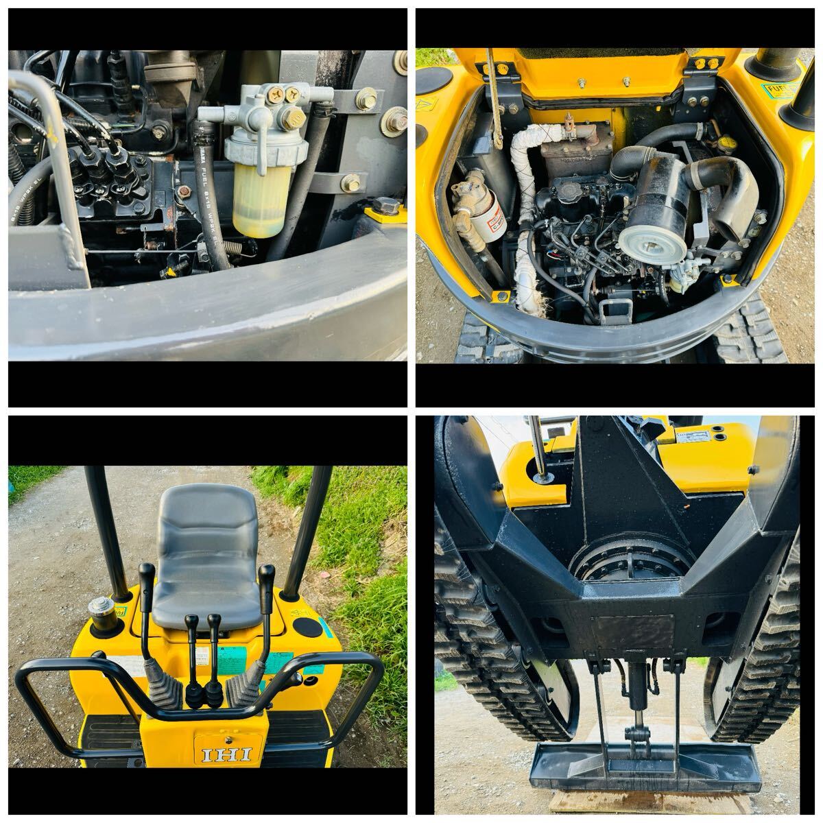 Yahoo!オークション - IHI 12JX (U-10/PC10UU/VIO10) ミニユンボ 1.2T...