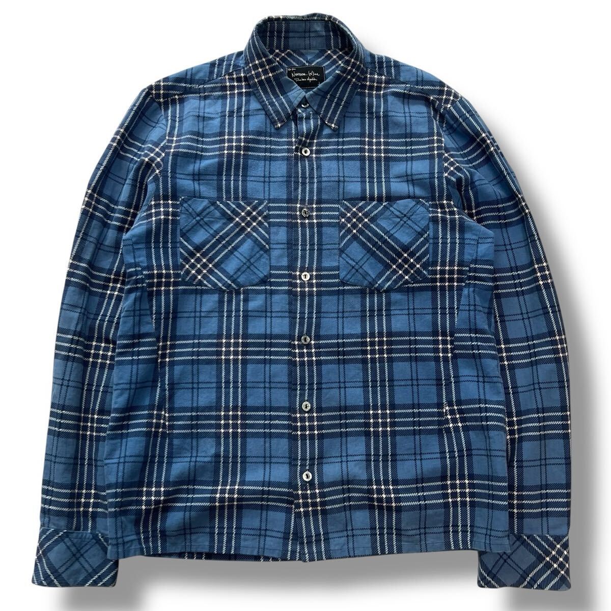 Yahoo!オークション - number nine shirt check artisan archive vinta...