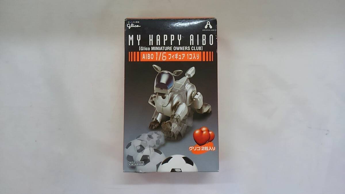 Yahoo!オークション - 【丸-947】glico MY HAPPY AIBO 1/6フィギュア E...