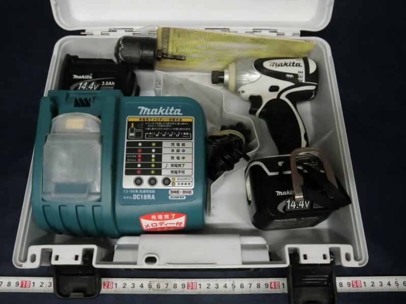 Yahoo!オークション - L6257 マキタ makita 14.4V充電式インパクトドラ...