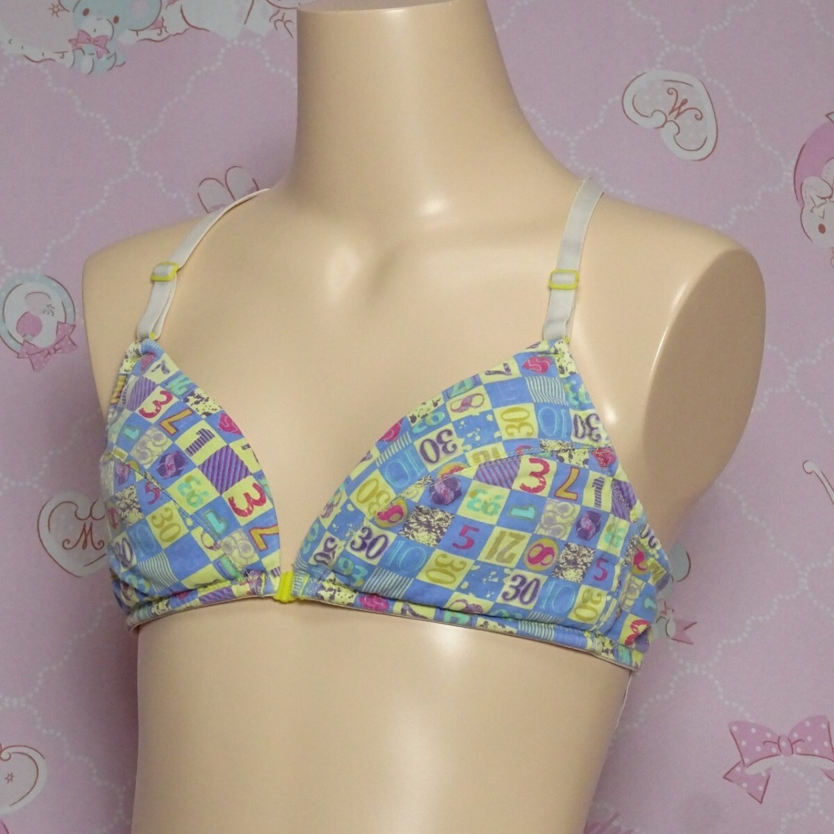 Yahoo!オークション - （3462） ハーフトップ 女児服 水着 女子 女の子...