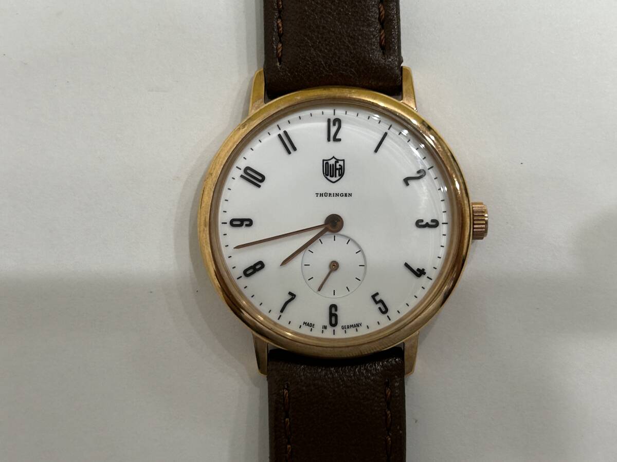 Yahoo!オークション - 【28117】DUFA ドゥッファ クオーツ DF-7001 純...