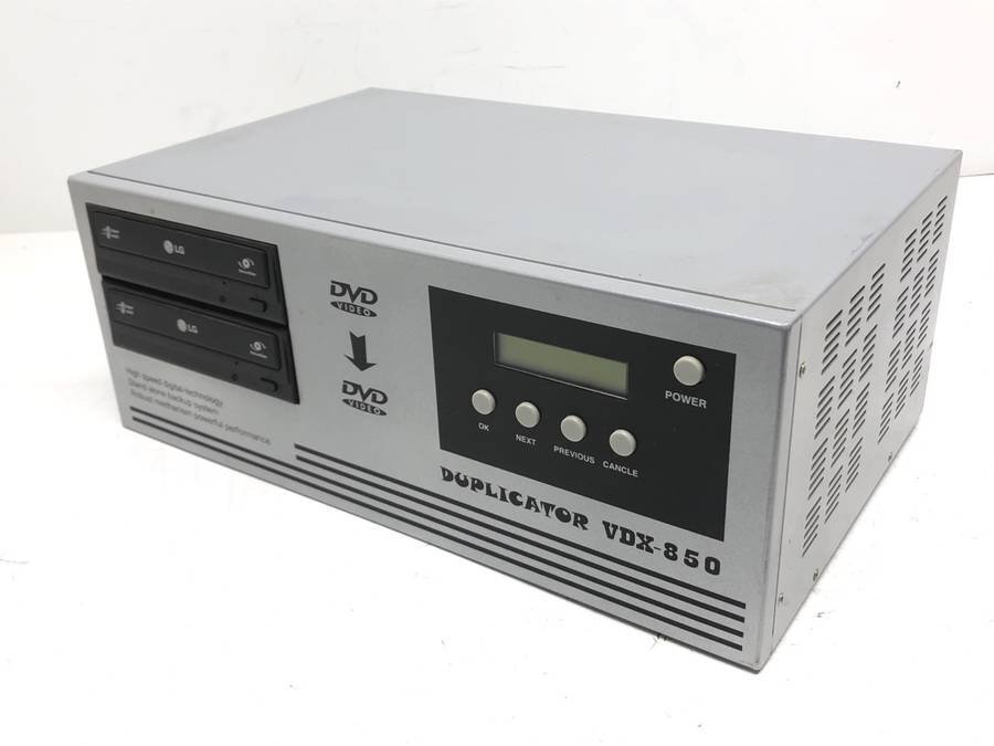 VDX-850 デュプリケーター 現状品(DVDマルチドライブ)｜売買されたオークション情報、yahooの商品情報をアーカイブ公開 - オークファン（aucfan.com）