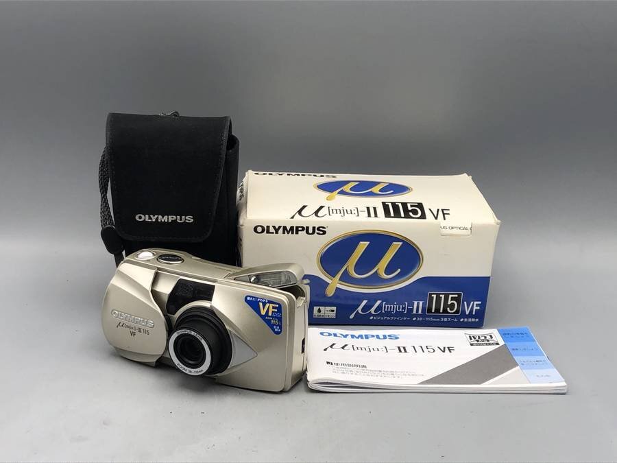 Yahoo!オークション - OLYMPUS μ[mju ]-II 115VF コンパクトカメラ 現...
