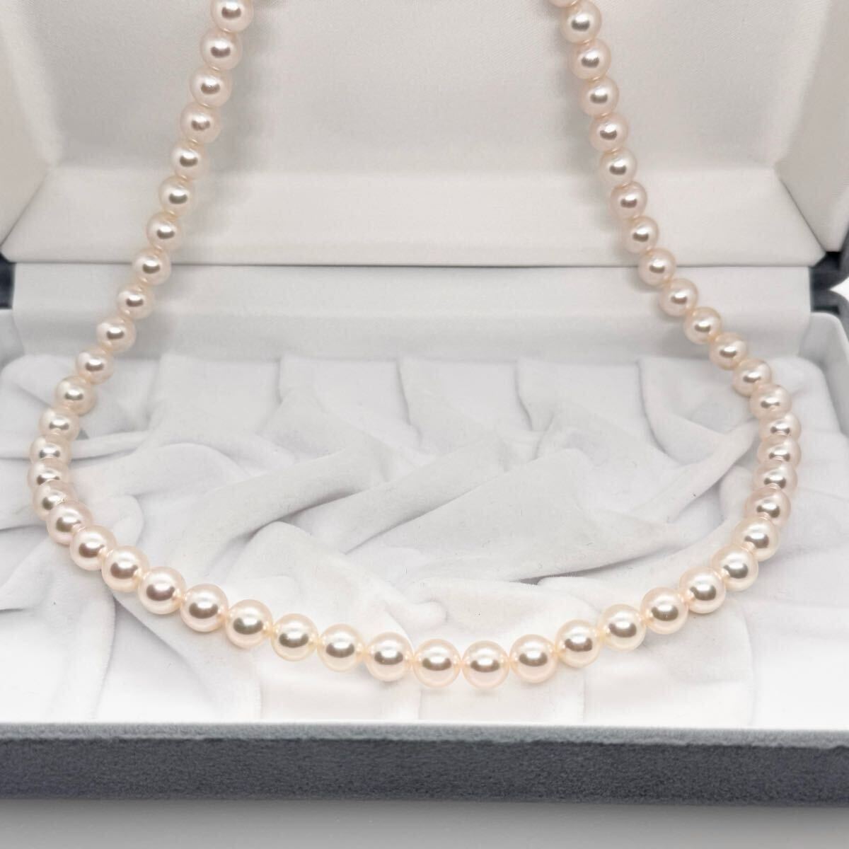 Yahoo!オークション - 【花珠級】あこや 本真珠 ネックレス SILVER金具...