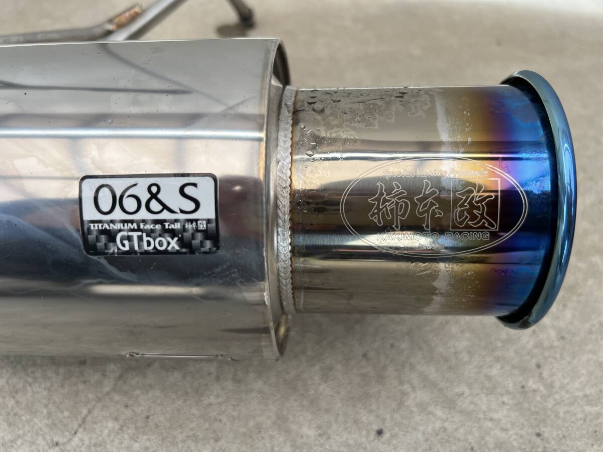 Yahoo!オークション - 柿本改 GTbox 06＆S H44395R GP5 GK5 FIT フィッ...