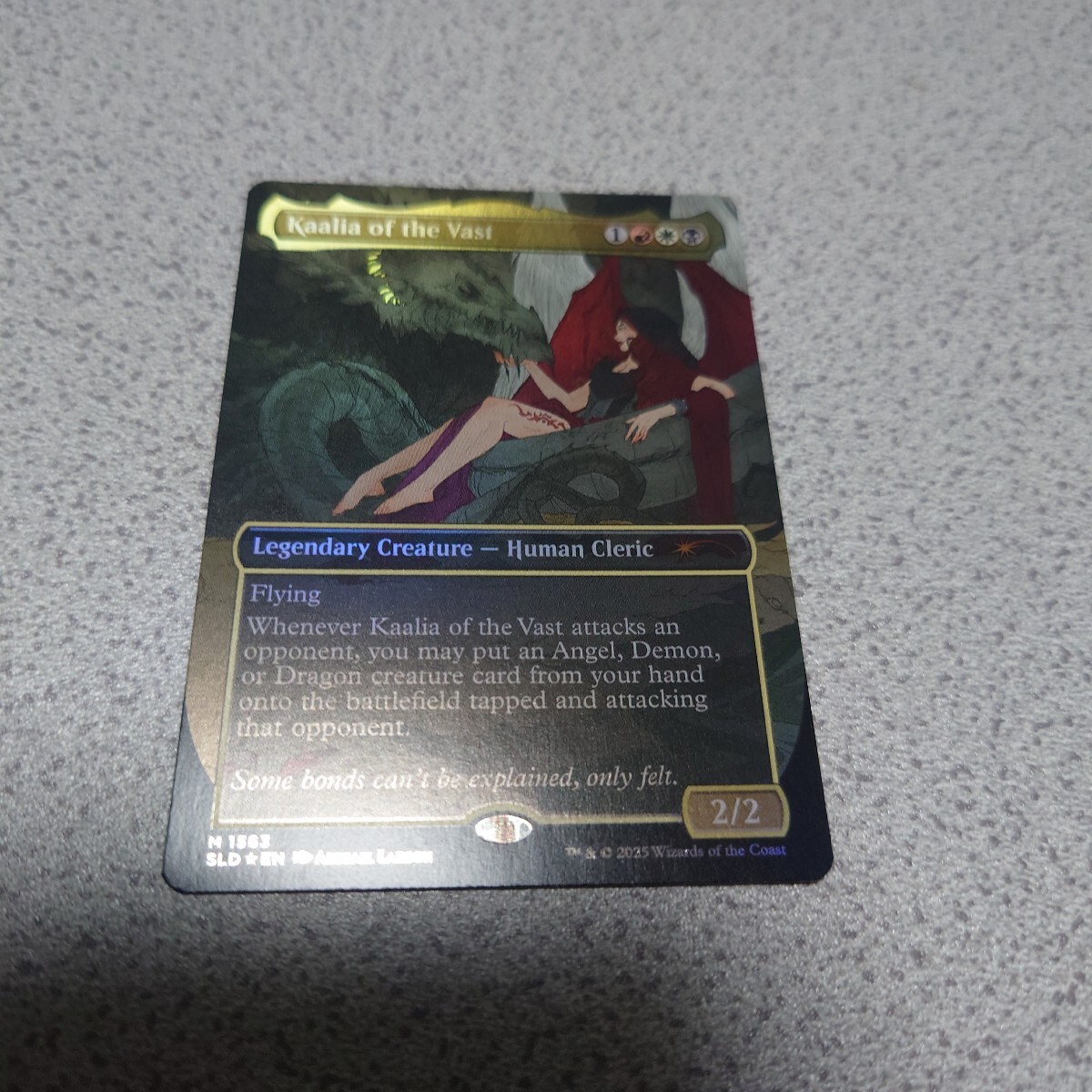 Yahoo!オークション - MTG SLD 巨大なるカーリア 英語foil 一枚 ボーダ...