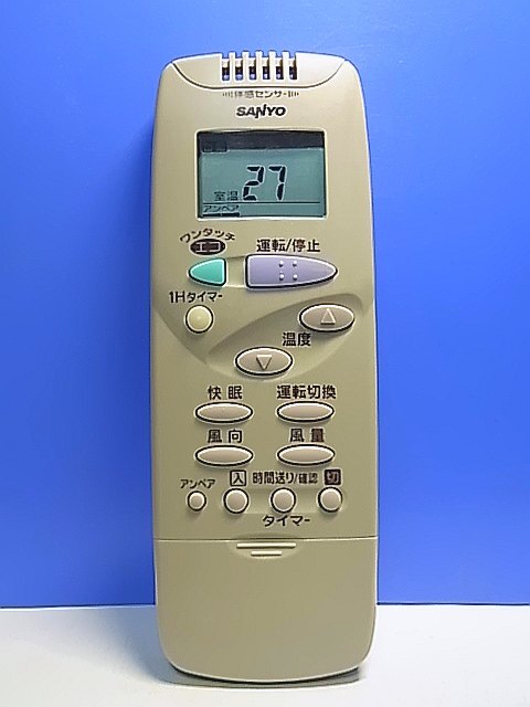 Yahoo!オークション - T144-601 サンヨー SANYO エアコンリモコン RCS-...