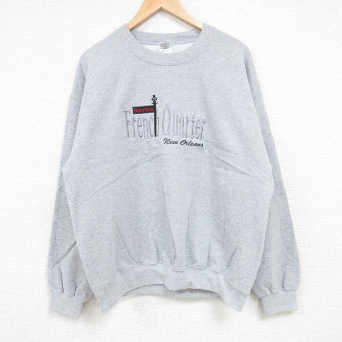 Yahoo!オークション - 【20%OFF】L/古着 長袖 スウェット メンズ 00s ...