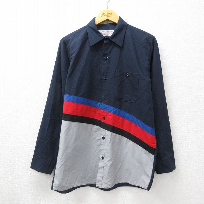 Yahoo!オークション - 【20%OFF】L/古着 レッドキャップ 長袖 ワーク ...