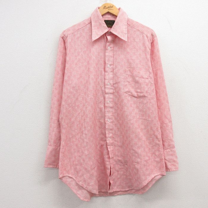 Yahoo!オークション - 【20%OFF】L/古着 シアーズ 長袖 シャツ メンズ ...