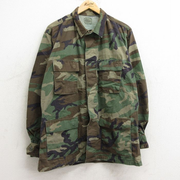Yahoo!オークション - 【20%OFF】L/古着 長袖 ミリタリー ジャケット ...