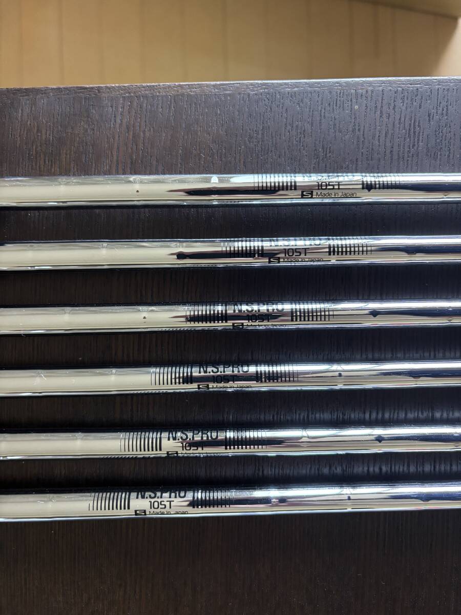 Yahoo!オークション - T200 アイアン(2021) NS105T 6本 5〜p