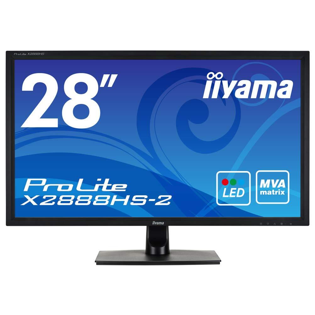 Yahoo!オークション - iiyama モニター ディスプレイ X2888HS-B2 (28イ...