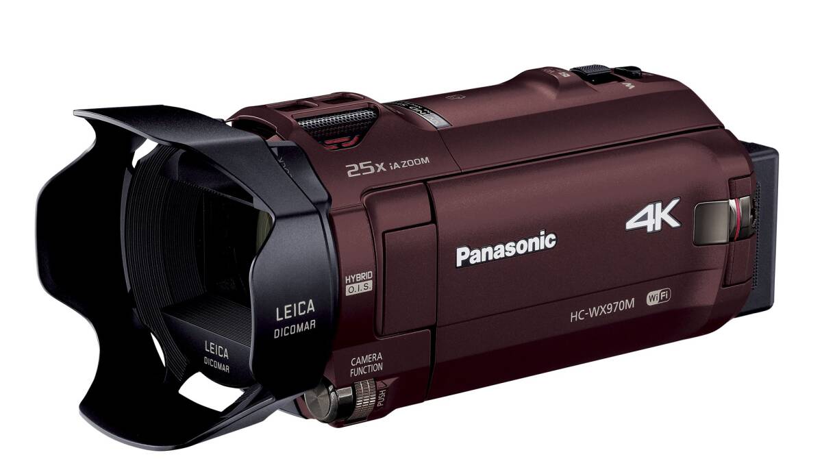 Yahoo!オークション - パナソニック 4Kビデオカメラ WX970M ワイプ撮り...